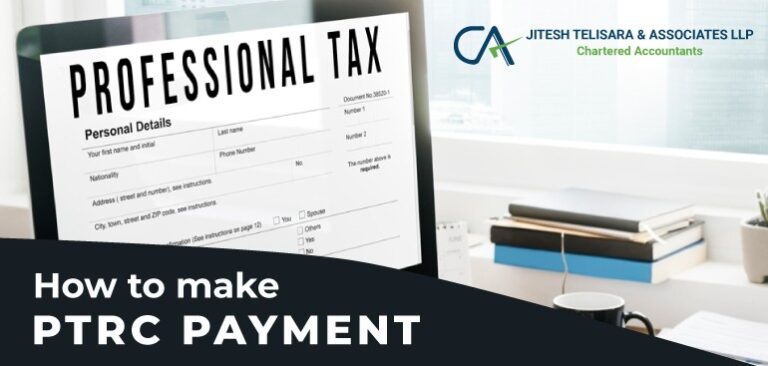 How To Make PTRC Payment - CA Jitesh Telisara